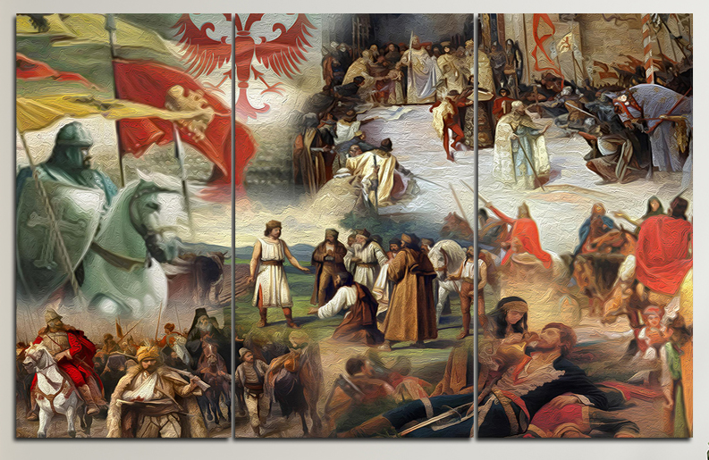Srpska istorija - Slike iz Delova